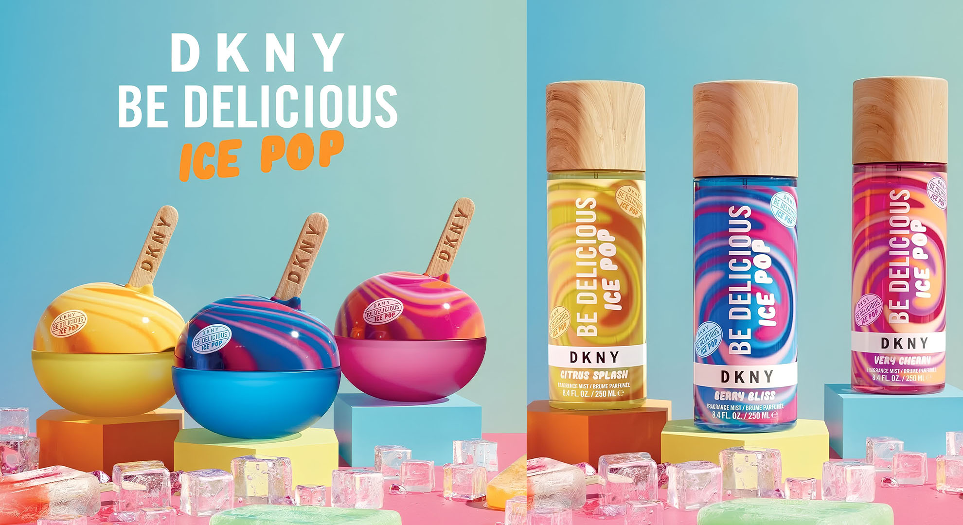 DKNY Be Delicious Ice Pop Collection Delivers a Juicy Freeze Frame of ...